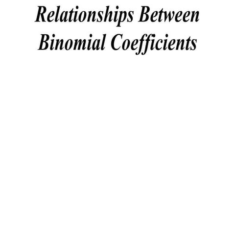 12X1 T08 05 binomial coefficients | PDF