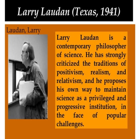 larry laudan | PPT