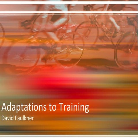Training adaptations | PPTX