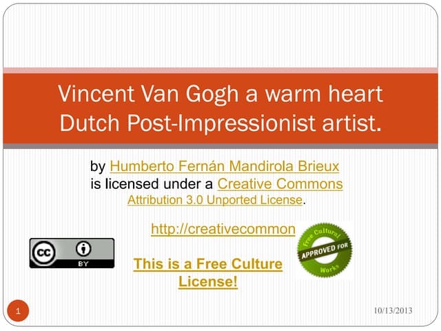 Vincent van gogh | PPT