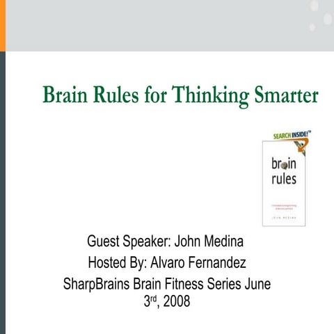 Brain Rules | PPTX