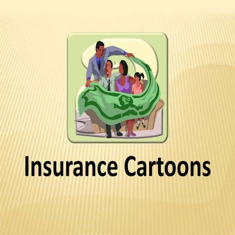 Cartoon Strips About Life & Insurance | PPTX