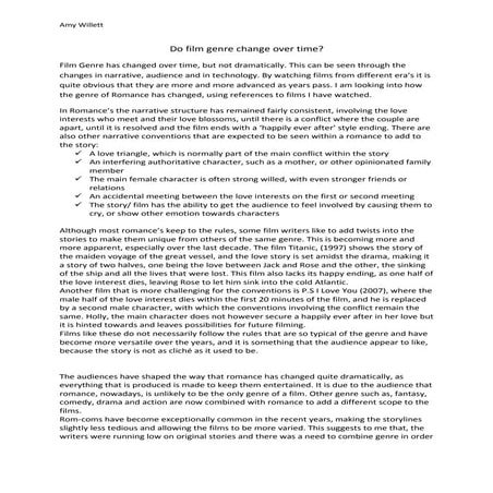 History of romance films | PPTX