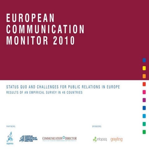 Communication Monitor 2010 Results | PDF