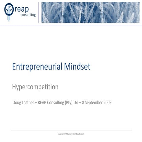 Entrepreneurial Mindset | PDF | Marketing and Advertising | Business
