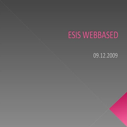 Esis | PPT