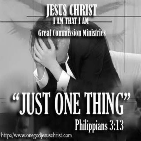 JUST ONE THING | PPTX
