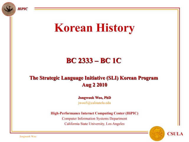 South Korea | PPTX