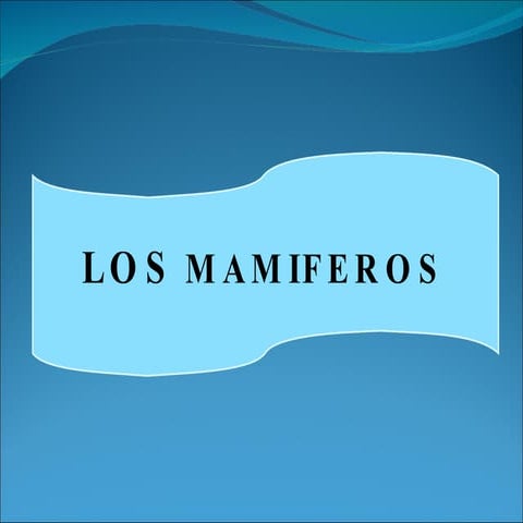 Mamiferos | PPT