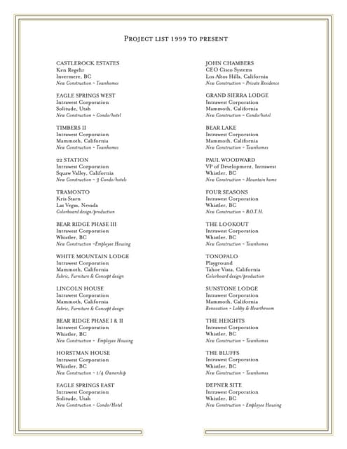 Architectural Mktg Pres | PPT