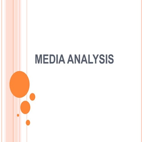 Media Analysis | PPTX