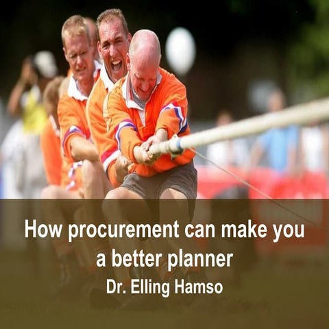 How Procurement Can Make You a Better Meeting Planner | PPT