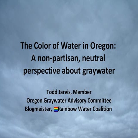 C:\Fake Path\Oregon Greywater Slide Share | PPT
