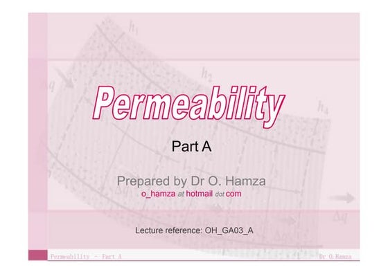 Introduction Effective Permeability & Relative Permeability | PPT | Chemistry | Science