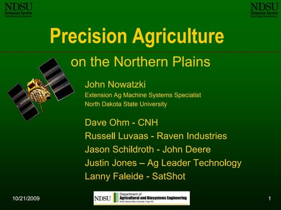 PRECISION AGRICULTURE | PPT