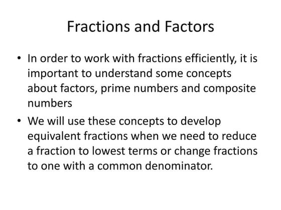 Factors and multiples grade 4 | PPT