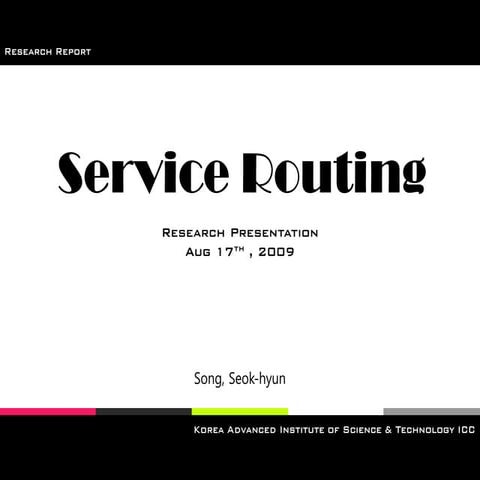 Service Routing | PDF