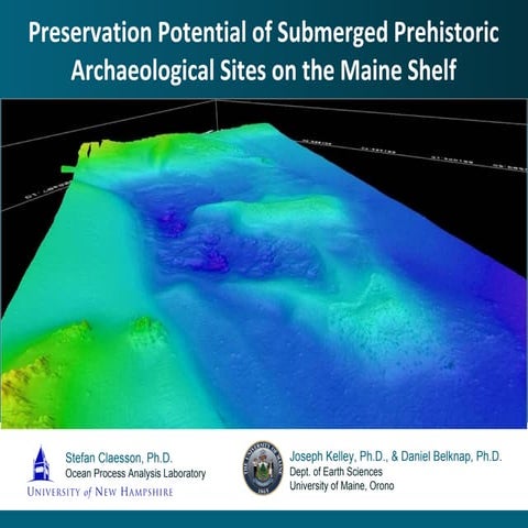 Submerged Prehistoric Archaeology | PPT | Geology | Science