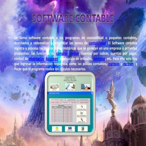 Mapa de sistemas contables software contable | PDF