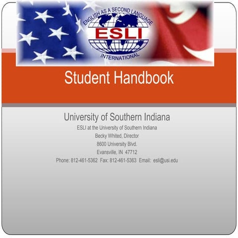 Student Handbook | PPTX