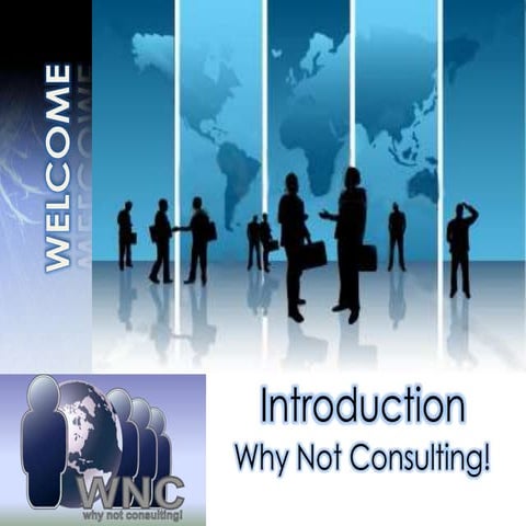 Why Not Consulting! Introduction Video | PPTX