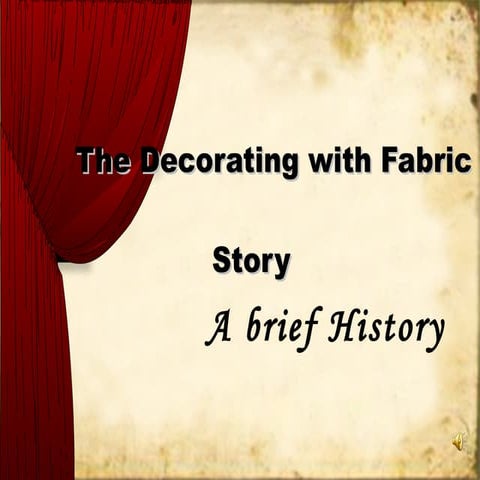 The History of Drapery | PPT
