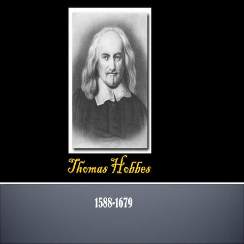 Thomas Hobbes | PPT