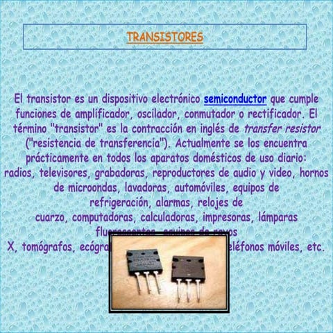 C:\Fakepath\Transistores | PPT | Free Download