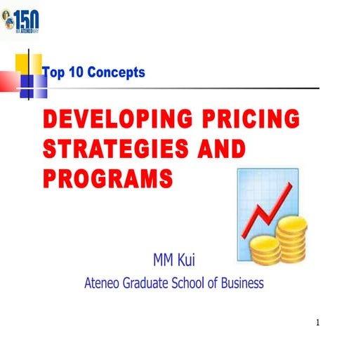 Chapter 14 - Developing Pricing Strategies and Programs | PPTX