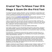 Cfa Official Study Material – Level I CFA Exam Structure: Topics ...
