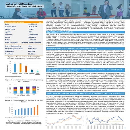CFA Research Challenge - Equity Research Report - G4S | PDF