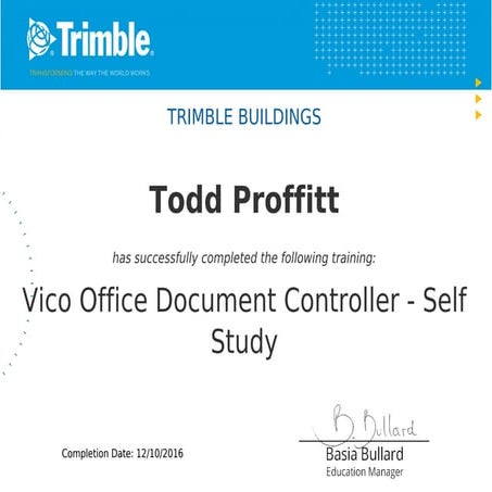 Doc Controller Cert | PDF