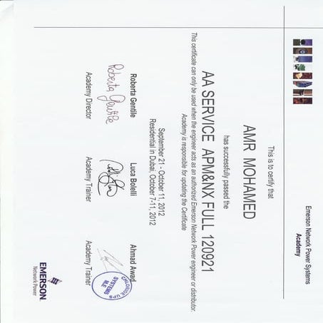 Pages from Chloride UPS Certificates | PDF