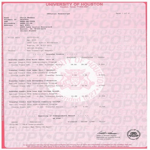 UH Trans 2008-2011 | PDF