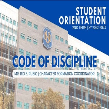 CFC-Code of Discipline.pptx | Law