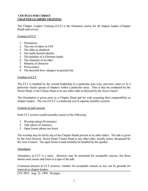 Talk no 2 what is clp | PPT