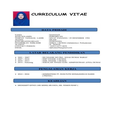 CV NIA | DOCX