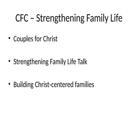 Covenant Orientation - Talk 3; Strengthening Family Life_PPT.pptx