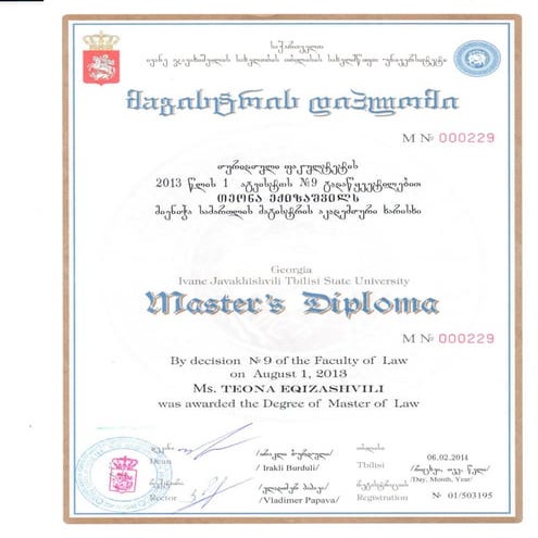 Master's Diploma | PDF
