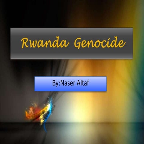 Rwanda Genocide | PPTX