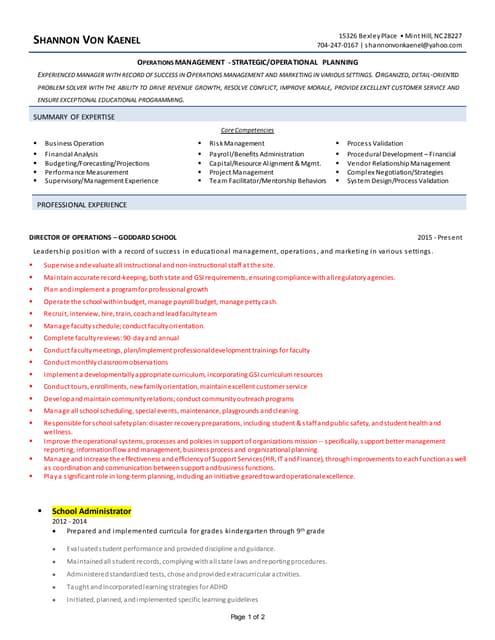 Resume Brandon Peay | PDF