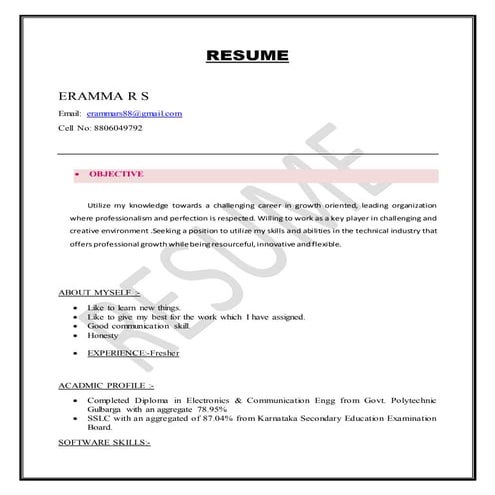 resume4 (2) | PDF