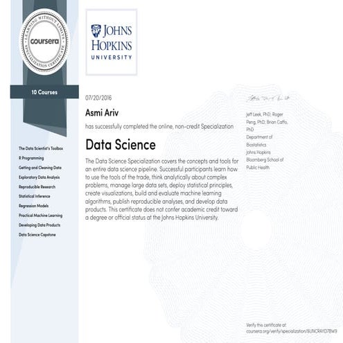 Data-Science-Specialization | PDF | Technology & Computing