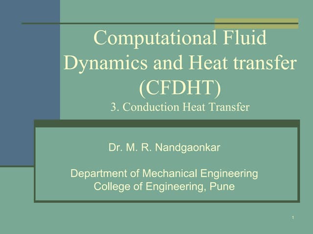Finite Difference Using Numerical Method Ppt