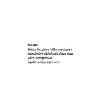Introduction To Computational Fluid Dynamics Pptx 0613