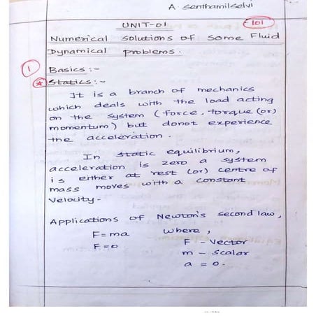 Computational Fluid Dynamics governing equations | PPTX