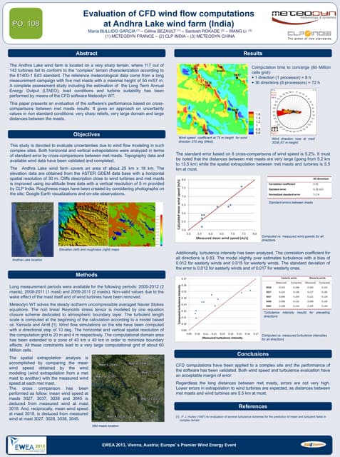 Validation of wind resource assessment process based on CFD | PDF