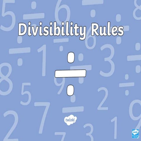 Divisibility | PPT