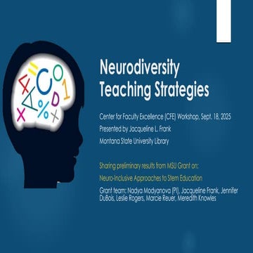 Intro To Neurodiversity | PPTX