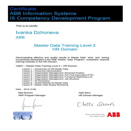 Master_Data_Awareness_L2 | PDF